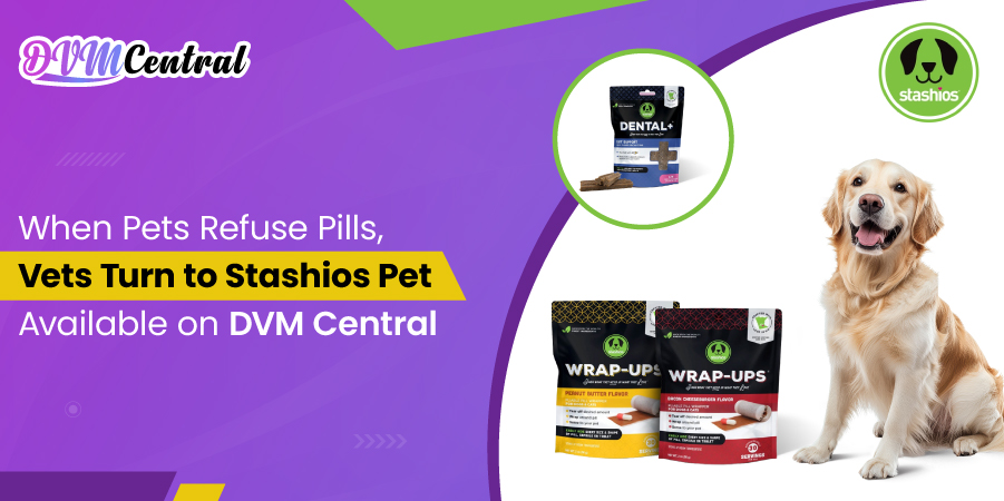 When Pets Refuse Pills, Vets Turn to Stashios Pet: Available on DVM Central